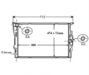 BMW E87,E90 118i,120i,318i,320i RADIATOR AUTOMATIC - Silverton ...